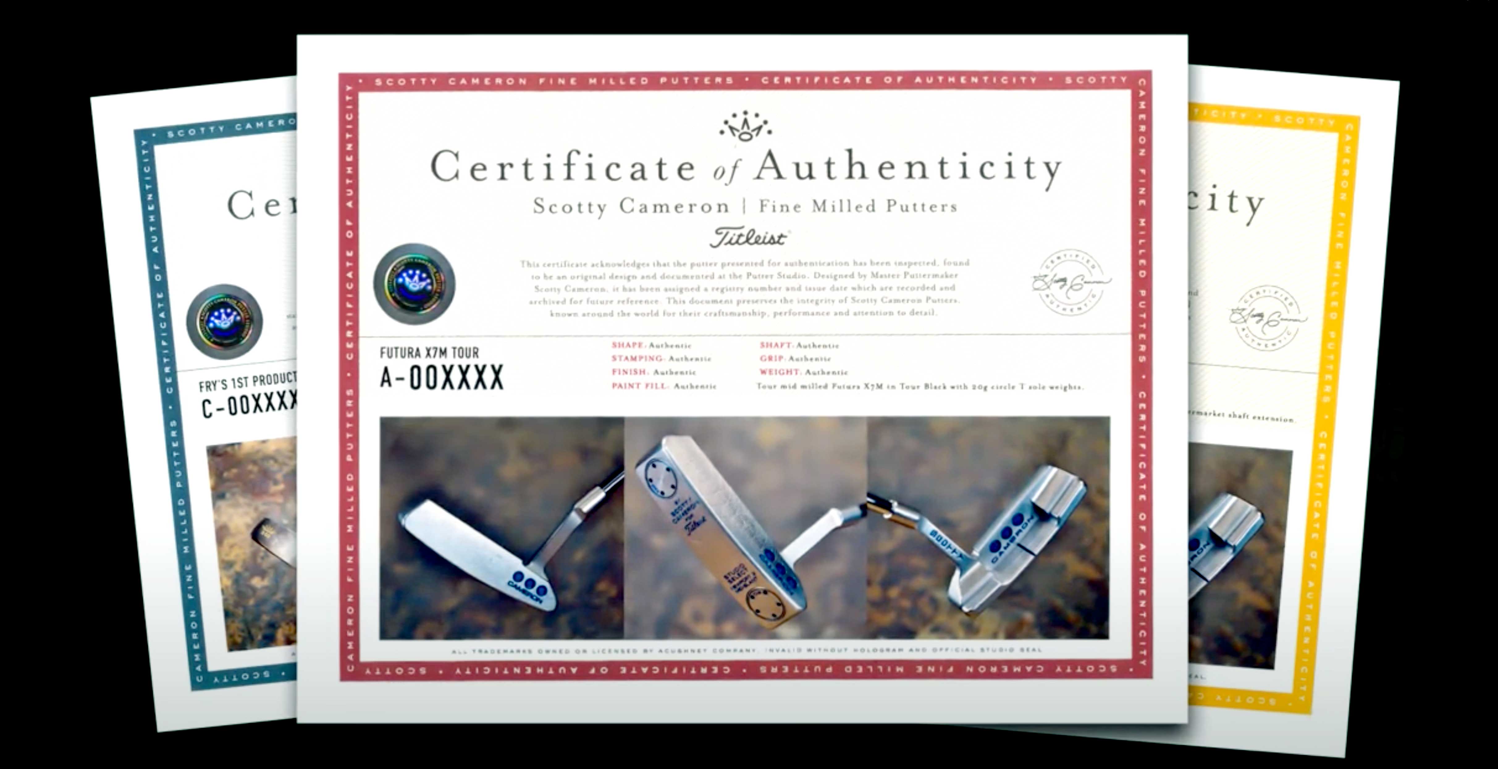 Scotty's Custom Shop - Scotty Cameron